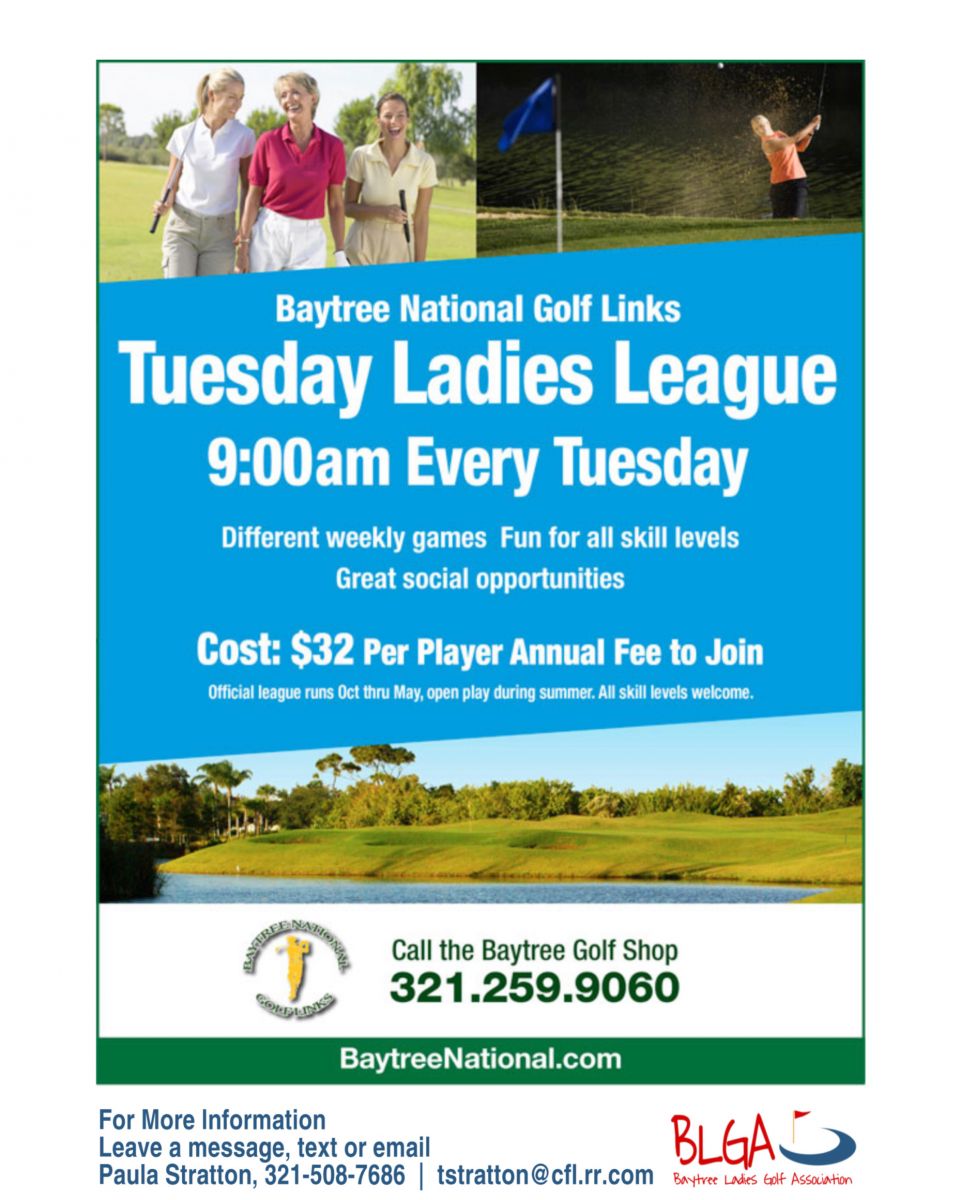 Golf Leagues - Baytree National Golf Links
