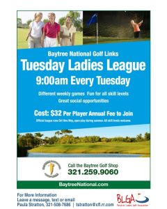 Golf Leagues - Baytree National Golf Links