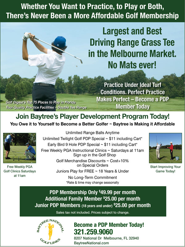 Player Development Program - Baytree National Golf Links