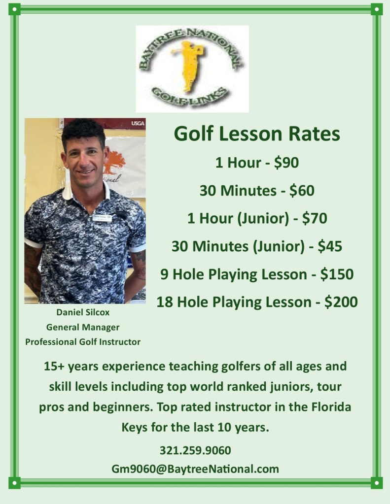 PGA Instruction - Baytree National Golf Links